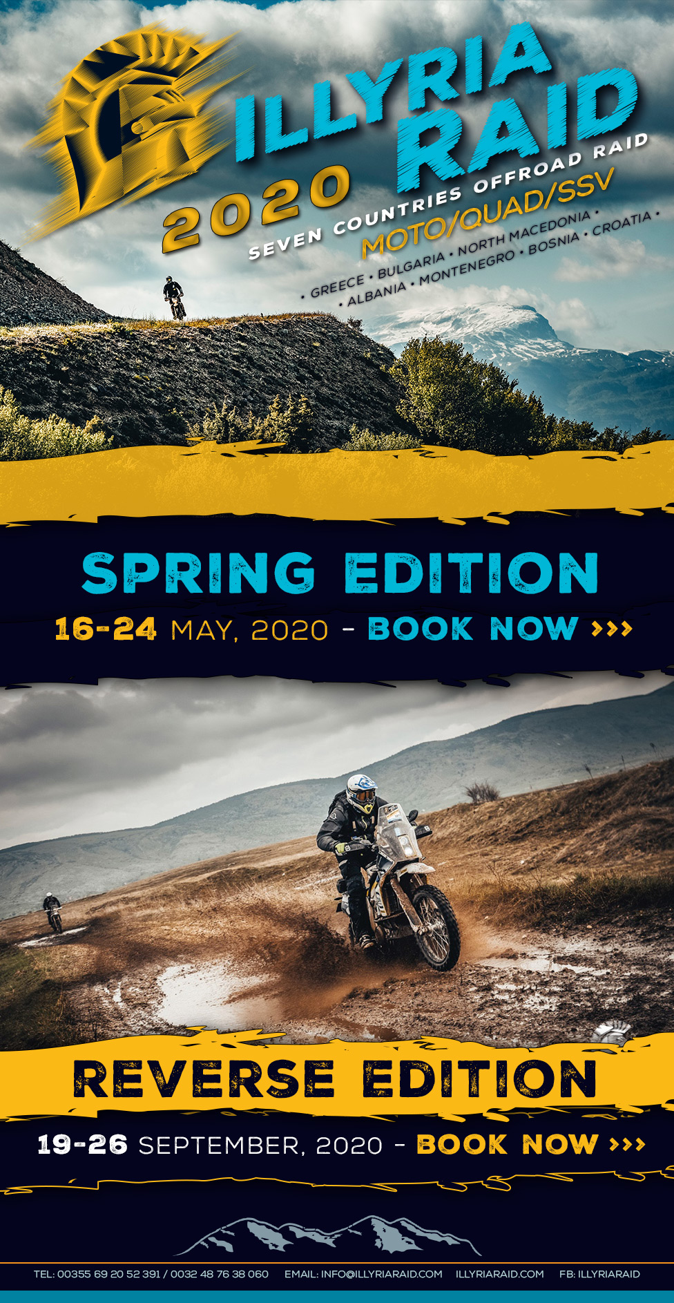 Illyria Raid - 16 -24 Maj 2020 | Retro - Koleksioni Shqiptar